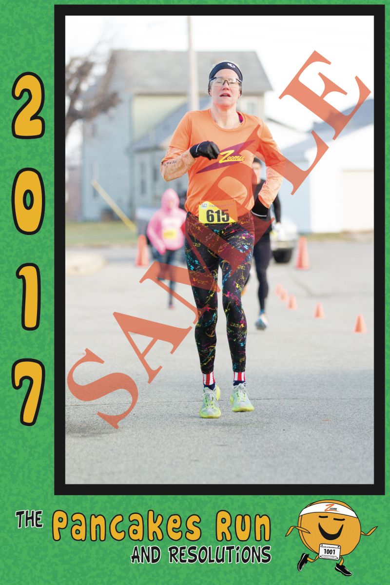 2017 Commemorative "The Pancakes Run" Photo Display | Zoom Multisport Racing